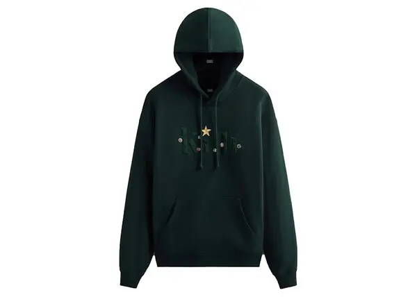 Kith Kithmas Tree Serif Hooded Sweatshirt
