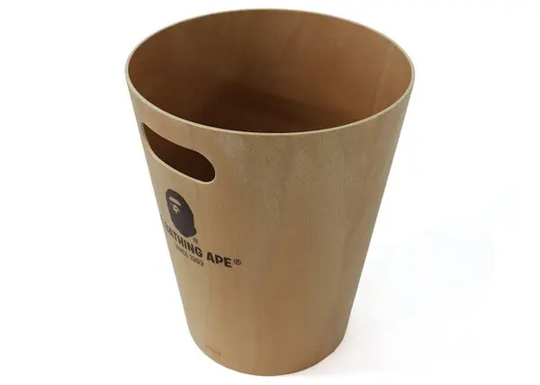 A BATHING APE X Umbra Woodrow Trash Can - Beige