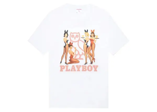 OVO X Playboy Bunny T-shirt - White