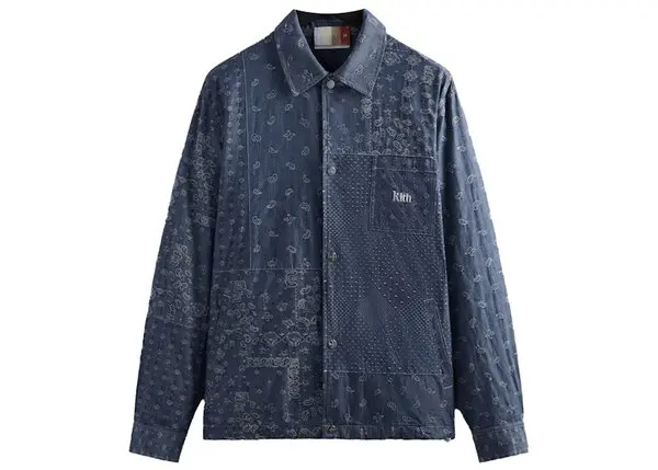 Kith Japanese Patchwork Jacquard Coaches Jacket