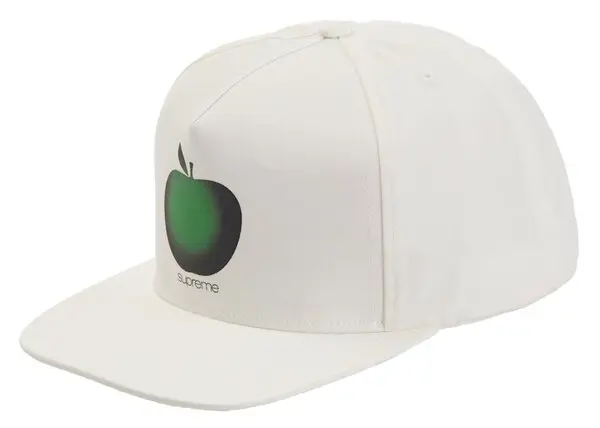 Supreme 5-panel Cap - White