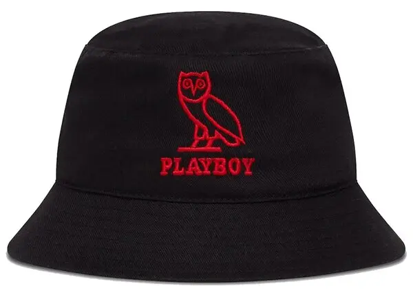 OVO X Playboy Bucket Hat - Black
