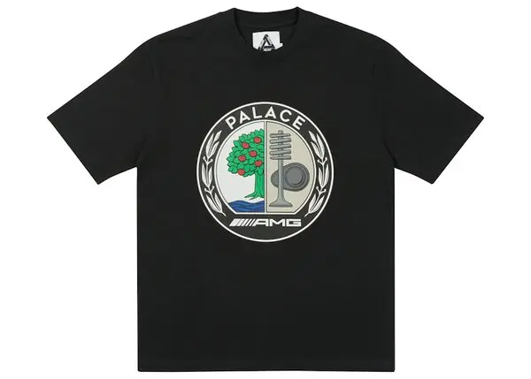 PALACE Amg Emblem T-shirt - Black