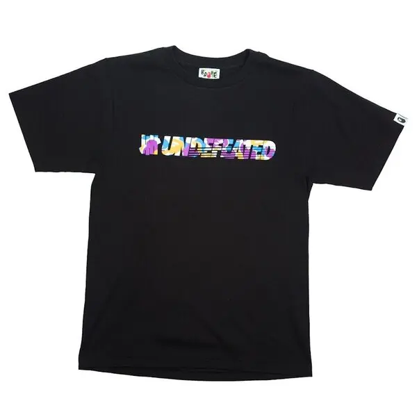 A BATHING APE X Undefeated Unbalance Tee Shirtin