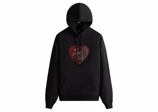 Kith Swarovski Crystals Hoodie - Black