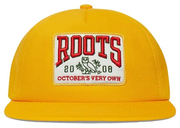 OVO X Roots Trucker Cap - Yellow