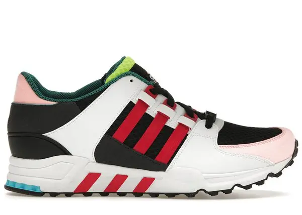 Adidas Eqt Running Support Oddity Sneakers - Black/red Beauty/running White