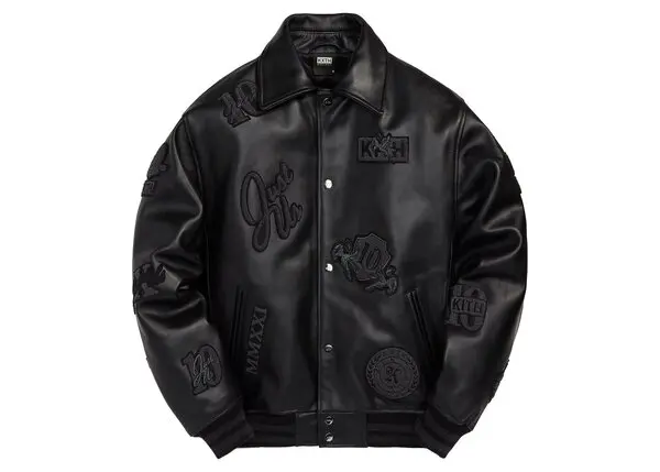 Kith Leather Coaches Jacket - Monarch | Editorialist