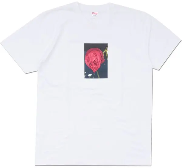 Supreme Araki Rose Tee Shirt - White