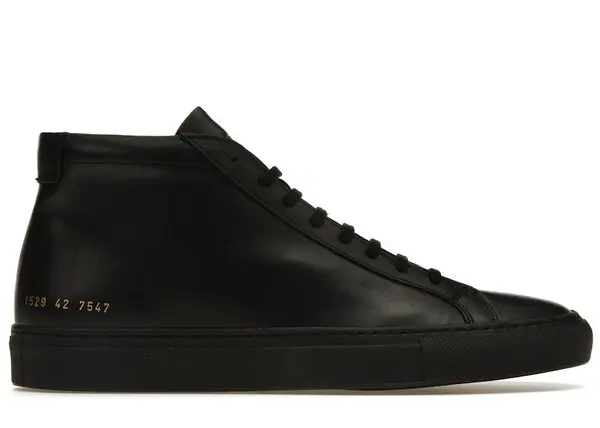 COMMON PROJECTS Original Achilles High Top Sneakers - Black
