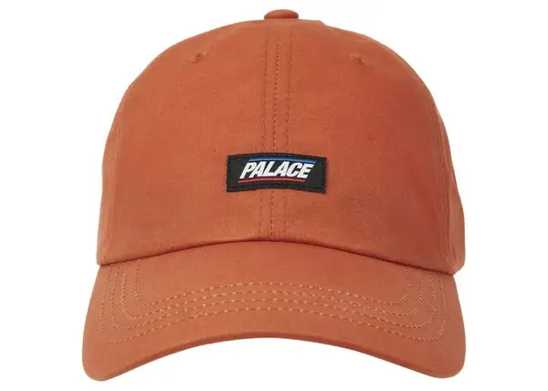 PALACE Light Waxed Six-panel Cap - Orange