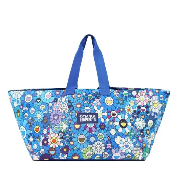TAKASHI MURAKAMI Flower Printed Tote Bag