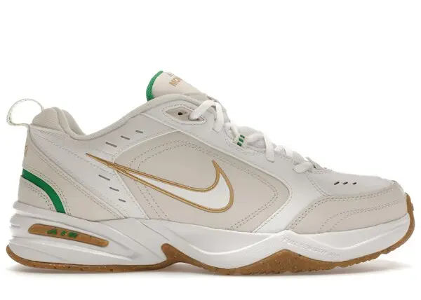 Nike Air Monarch Iv Sneakers - White/phantom Grey/lucky Green