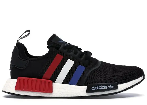Adidas Nmd_r1 Tricolor Sneakers - Core Black/collegiate Royal/footwear White