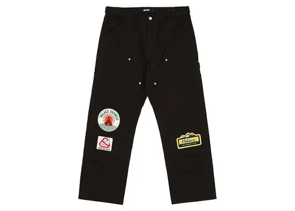 PALACE Badge Work Trouser - Black