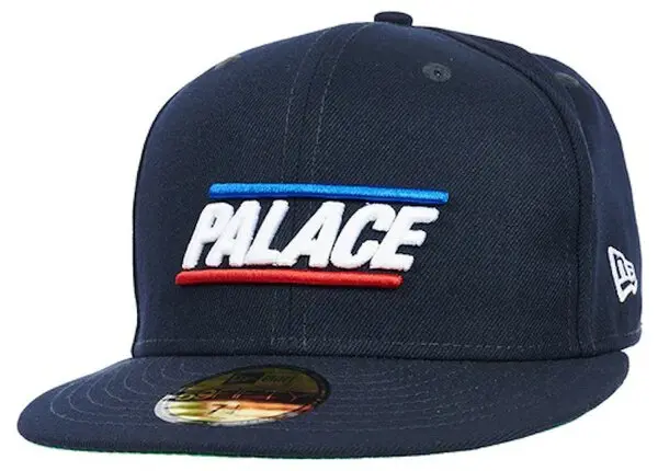 PALACE Basically A New Era Cap - Navy Blue