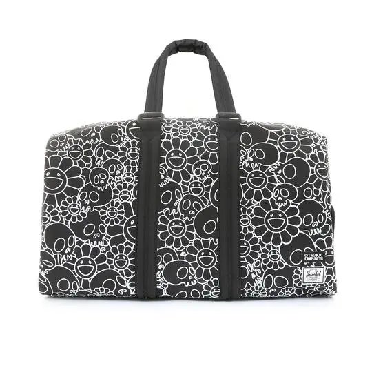 TAKASHI MURAKAMI Skull & Flower Duffle