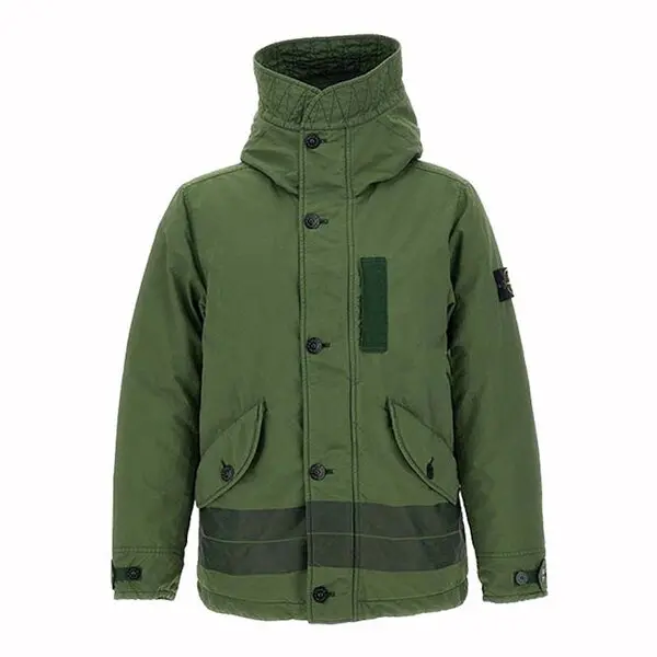Stone Island Opaque Nylon Twill Downtc Jacket