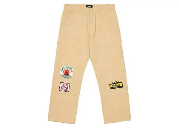 PALACE Badge Work Trouser - Sand