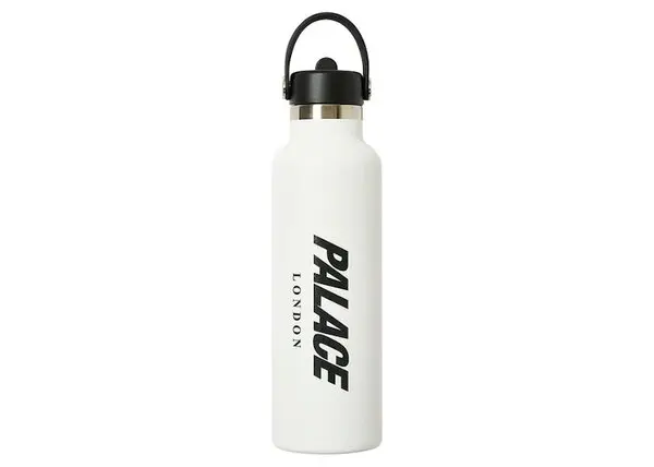 PALACE Hydro Flask 21 Oz Standard Mouth With Flex Straw Cap - White