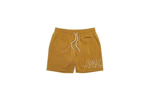 PALACE Iridecent Swimshorts - Yellow
