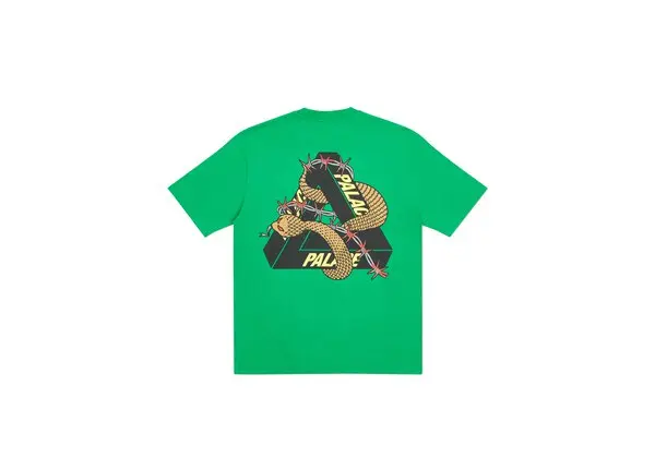 PALACE Hesh Mit Fresh T-shirt - Green