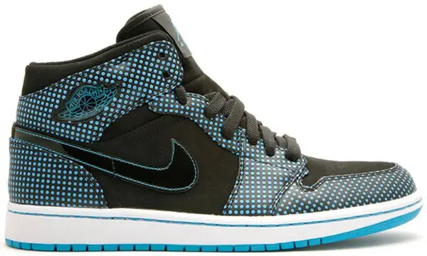 JORDAN 1 Retro Polka Dot - Black/laser Blue