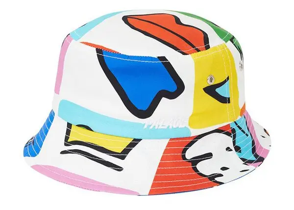 PALACE Jcdc2 Bucket Hat - Multicolor