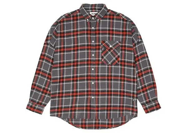 PALACE Flannel Drop Shoulder Shirt
