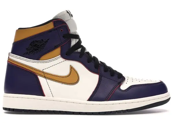 JORDAN 1 Retro High Og Defiant Sb La To Chicago - Court Purple/black/sail