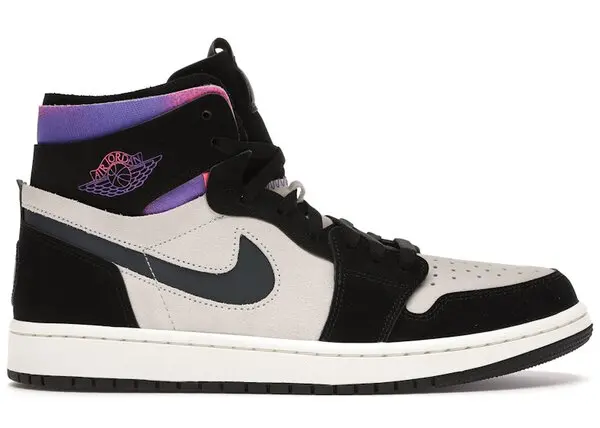 JORDAN 1 High Zoom Air Cmft Psg - White/black/psychic Purple
