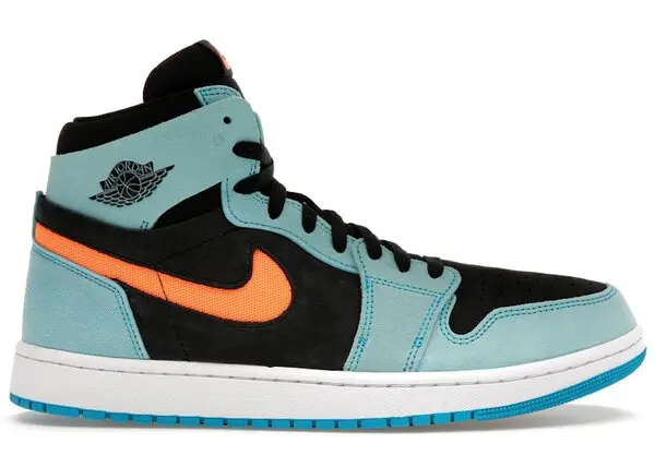 JORDAN 1 Zoom Cmft 2 - Bleached Aqua/bright Citrus/black