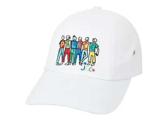 PALACE Jcdc2 6panel Cap - White