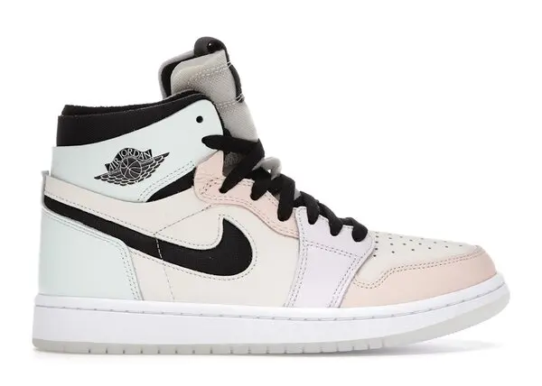 JORDAN 1 High Zoom Cmft Easter Sneakers - White/grey Heather/olive Aura