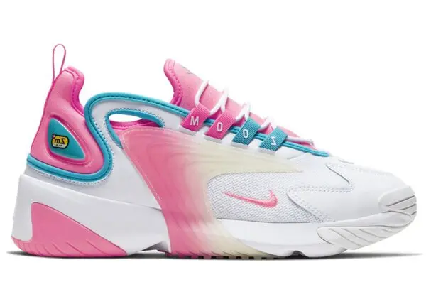 Nike Zoom 2k Sneakers - White/digital Pink/turquoise