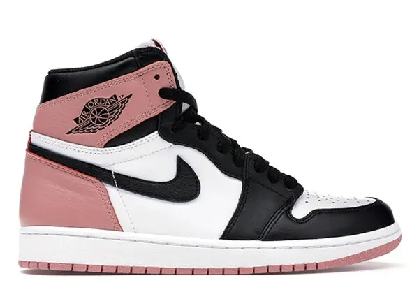 JORDAN 1 Retro High - White/black/rust Pink