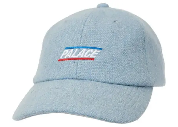 PALACE Basically A Wool 6panel - Light Blue
