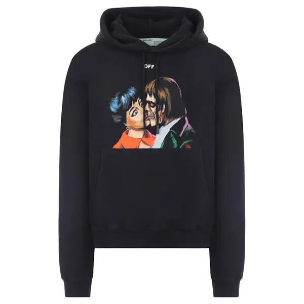 Off-White Graphic Print Hoodie