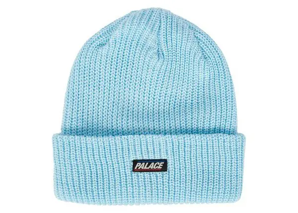 PALACE Basics Ribber Beanie - Light Blue