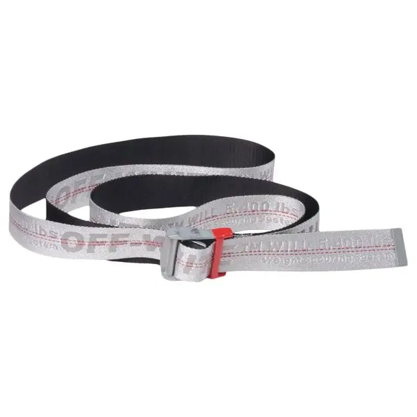 Off-White Industrial Belt - Grey/red