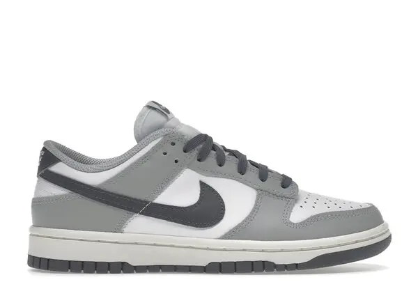 Nike Dunk Low Sneakers - White/iron Grey/light Smoke Grey