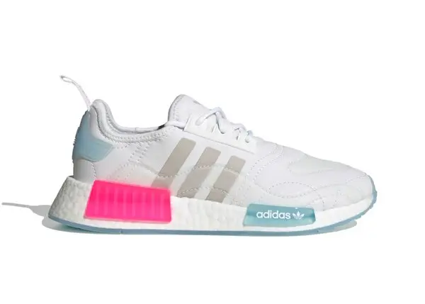 Adidas Nmd R1 Sneakers - Halo Blue/cloud White/shock Pink