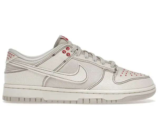 Nike Dunk Low Sashiko - Light Orewood Brown/pale Ivory