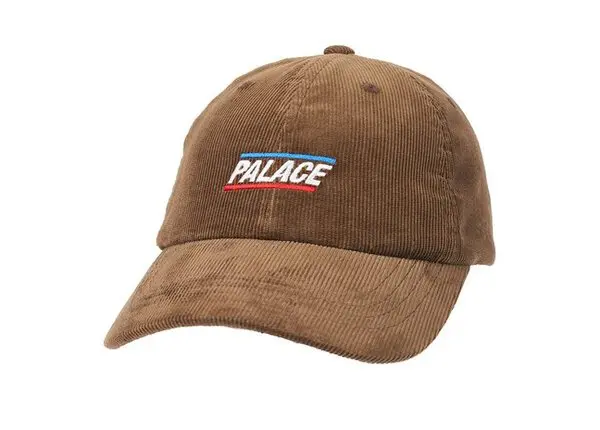 PALACE Cord 6-panel Cap - Brown