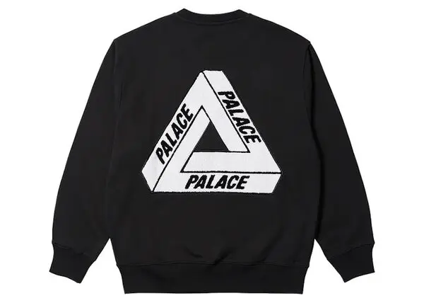 PALACE Fleece Crewneck - Black
