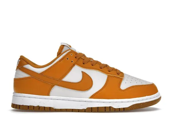 Nike Dunk Low Next Nature Light Curry Sneakers - Phantom/white/volt