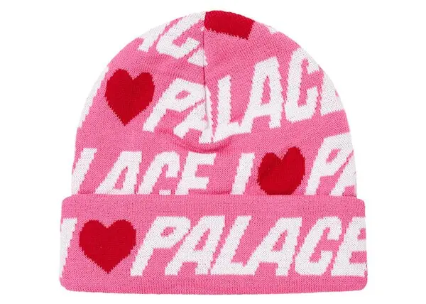 PALACE I Love Beanie - Fruity Pink