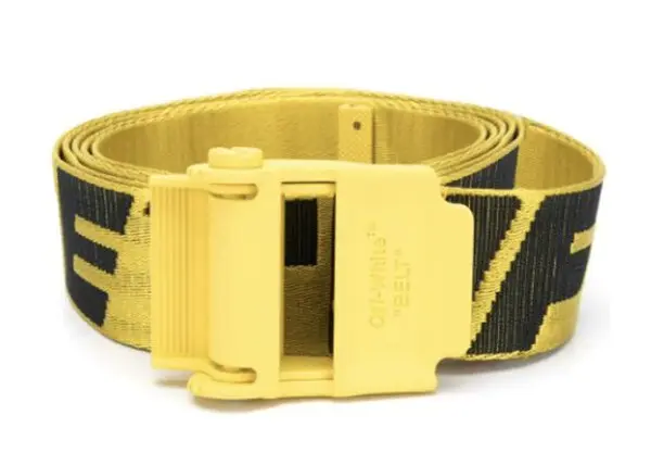Off-White Industrial Belt - Yellow