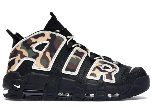 Nike Air More Uptempo 96 Camo Sneakers