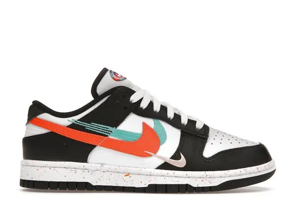 Nike Dunk Low Multiple Swooshes - White/washed Teal